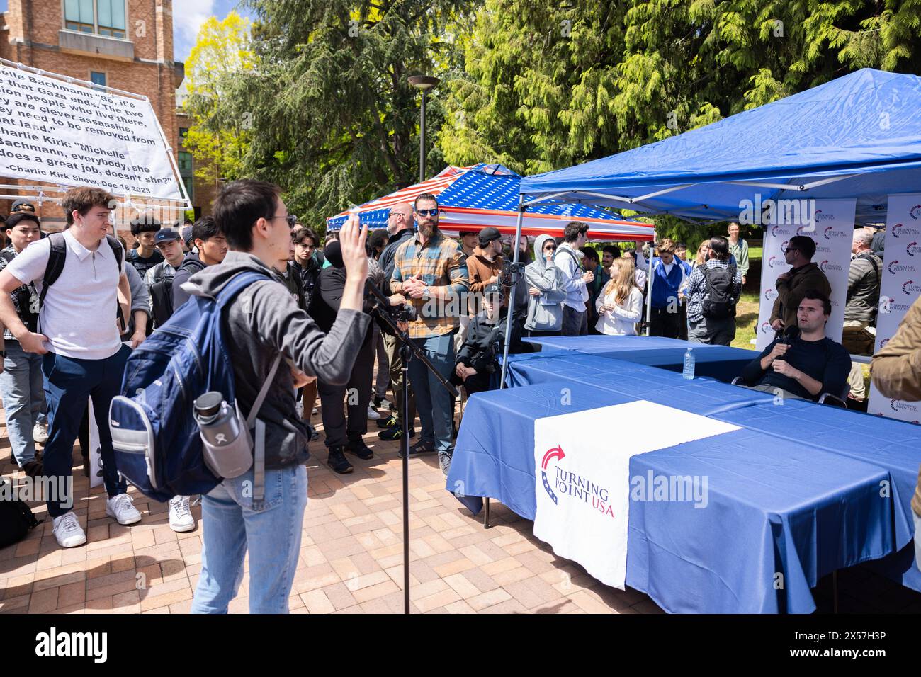 Charlie kirk, turning point usa hi-res stock photography and images - Alamy