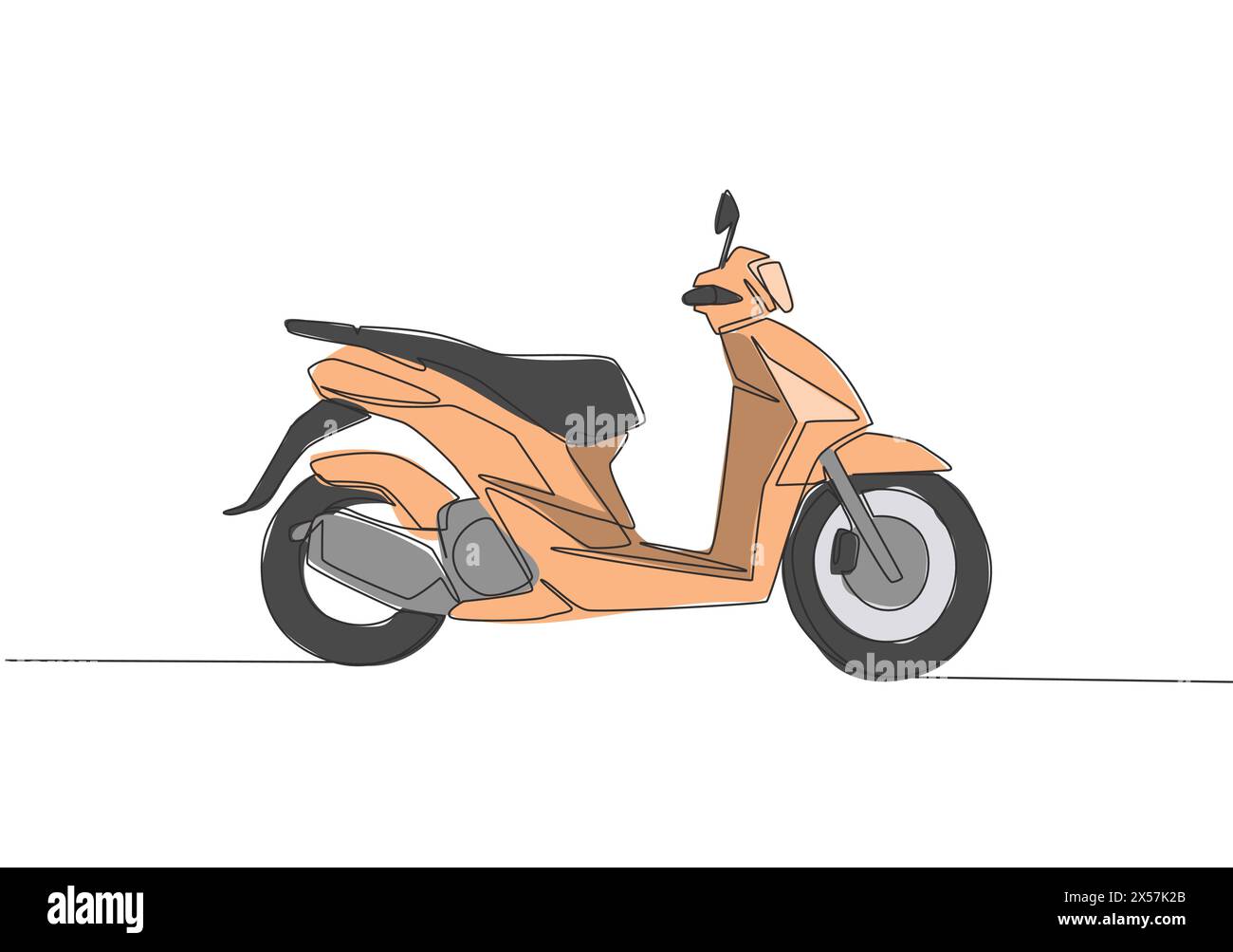 Motorcycle adventure repair Stock Vector Images - Alamy