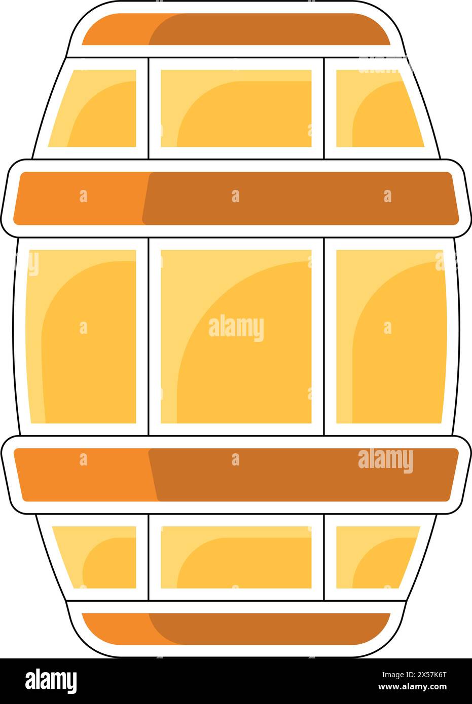 Colored sketch of a beer barrel Vector Stock Vector Image & Art - Alamy