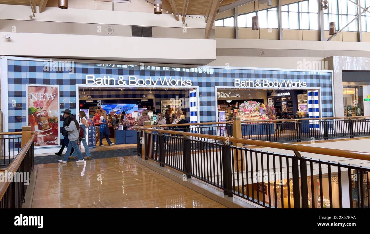 Spacious Interior of Park Meadows Mall with Modern Architectural Design ...