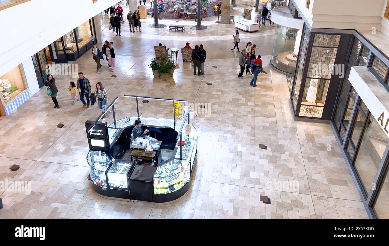 Spacious Interior of Park Meadows Mall with Modern Architectural Design ...