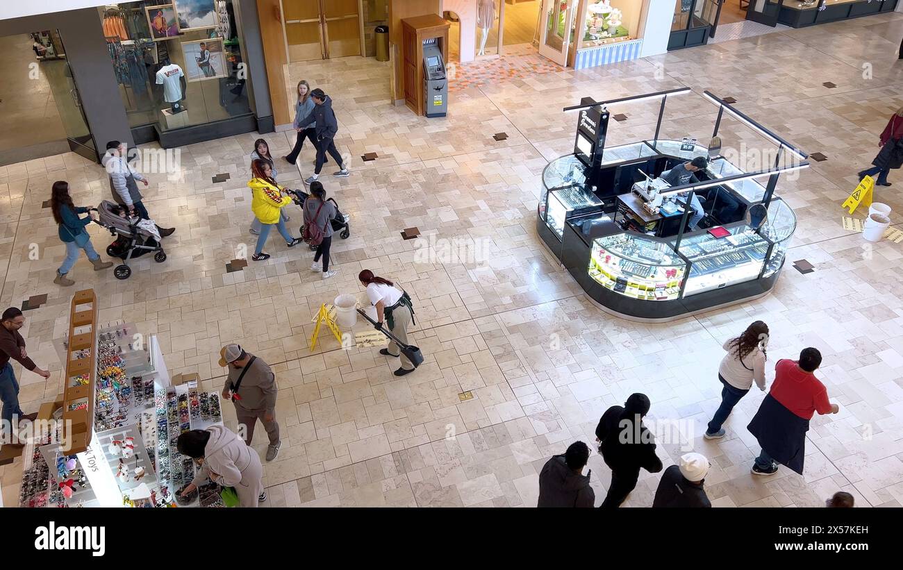 Spacious Interior of Park Meadows Mall with Modern Architectural Design ...