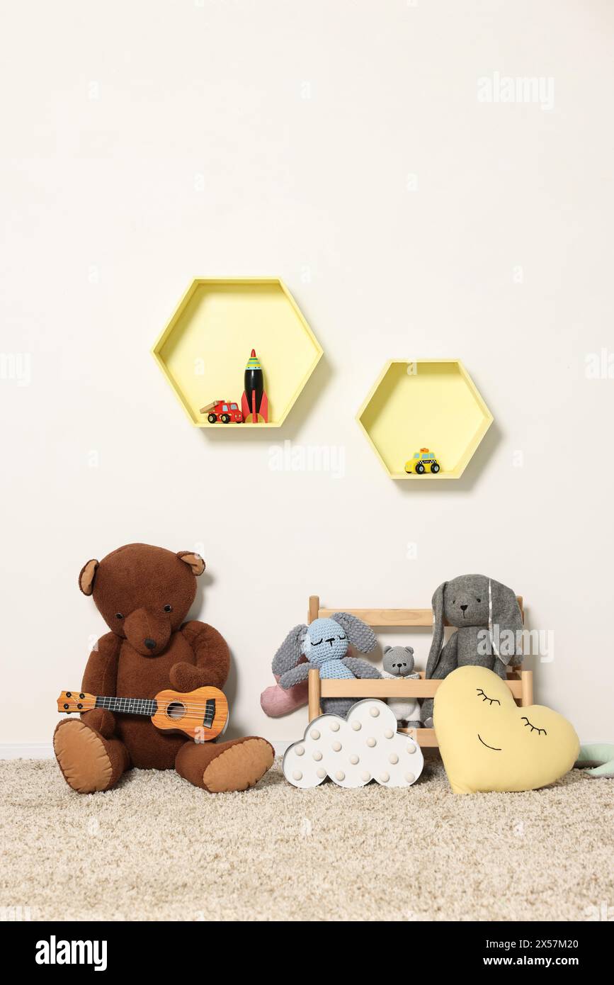 Soft toys in group hi-res stock photography and images - Alamy