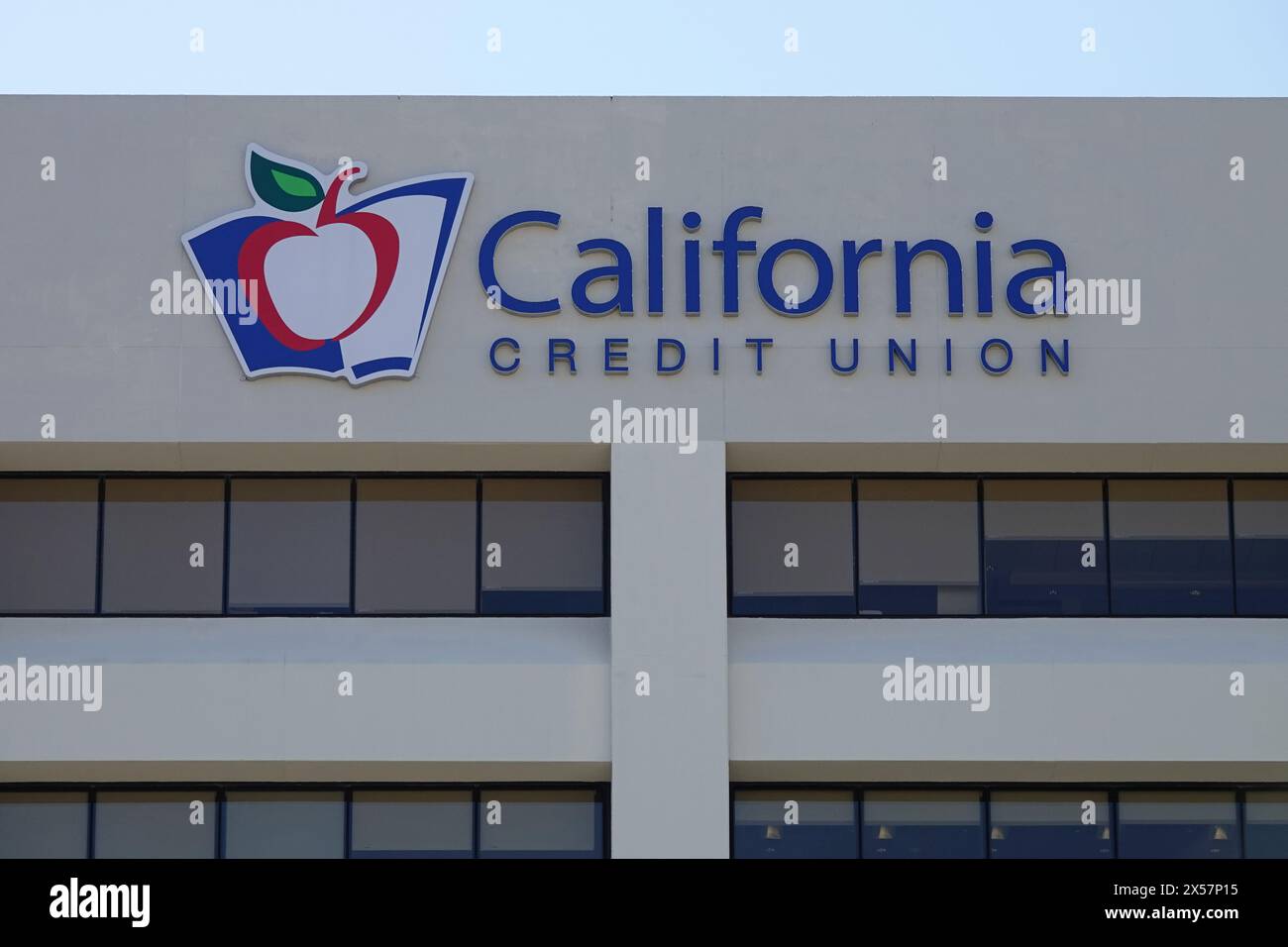 Glendale, California, USA - May 7, 2024: The California Credit Union ...