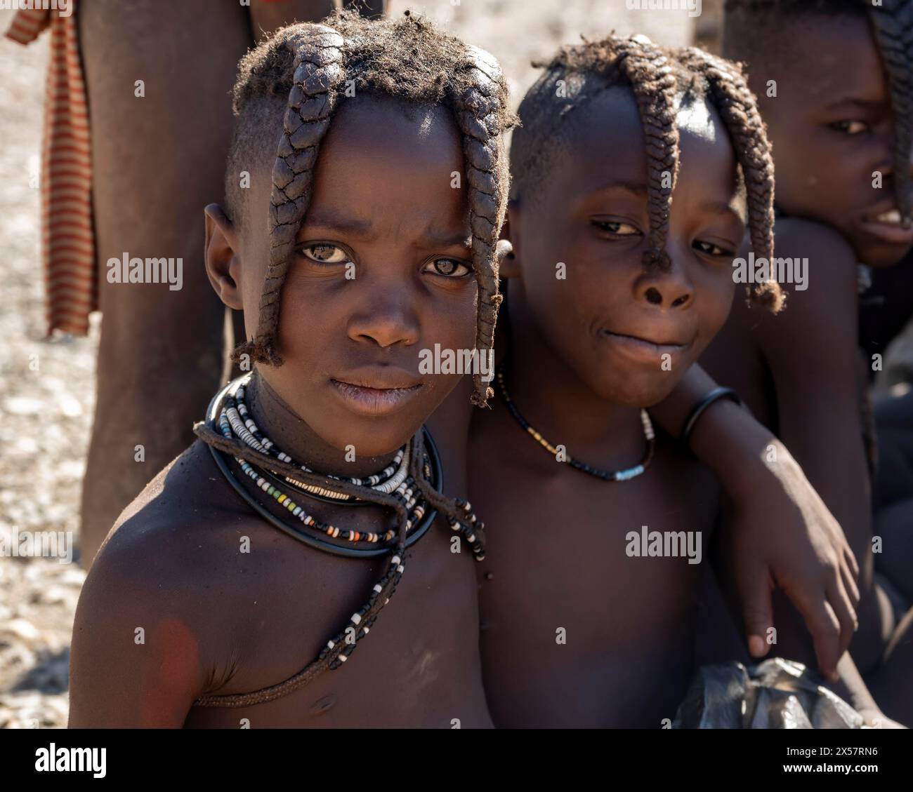 Himba girls hi-res stock photography and images - Alamy