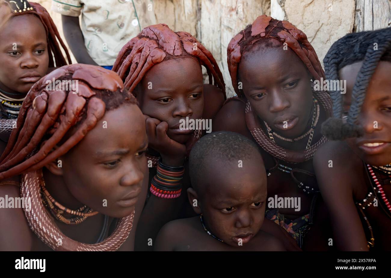 Himba children hi-res stock photography and images - Alamy