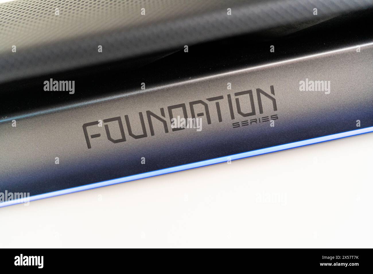 Close-Up of the Foundation Series Label on a Tesla Cybertruck Stock ...