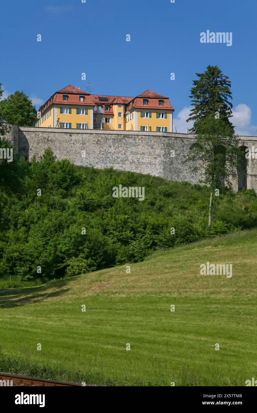 Grafeneck Castle, former hunting lodge of the Dukes of Wuerttemberg ...
