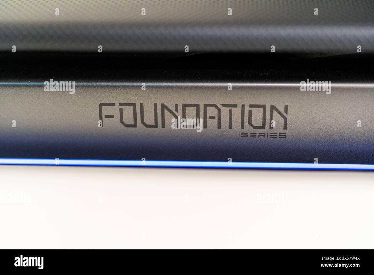 Close-Up of the Foundation Series Label on a Tesla Cybertruck Stock ...