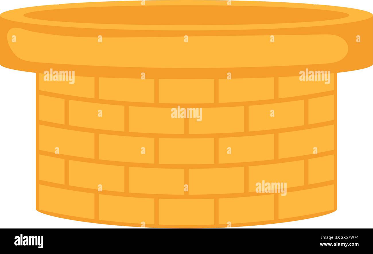 Colored brick water well Waterhole icon Vector Stock Vector Image & Art ...