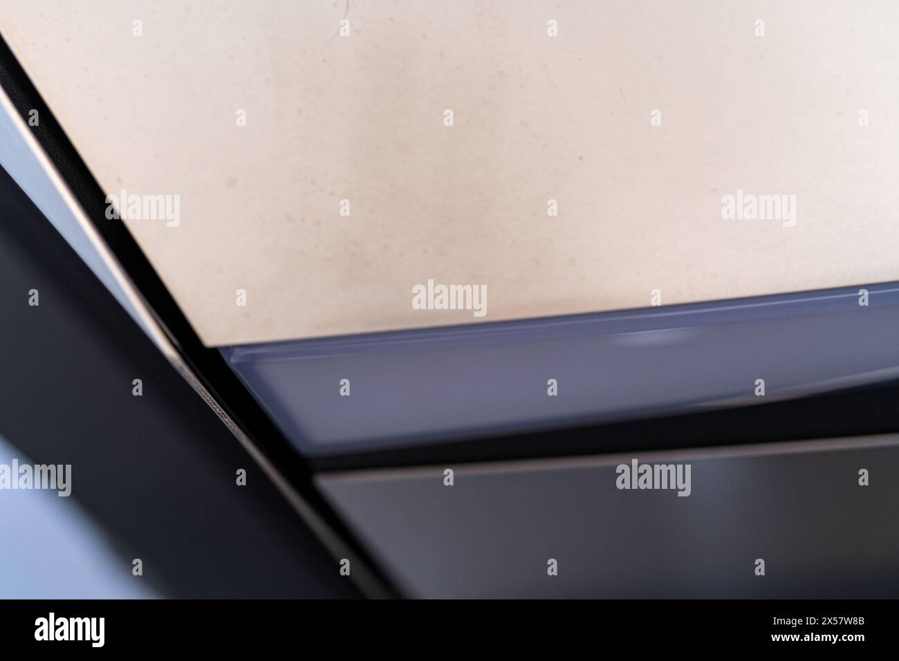 Minimalistic Detail of Tesla Cybertruck Exterior Stock Photo - Alamy