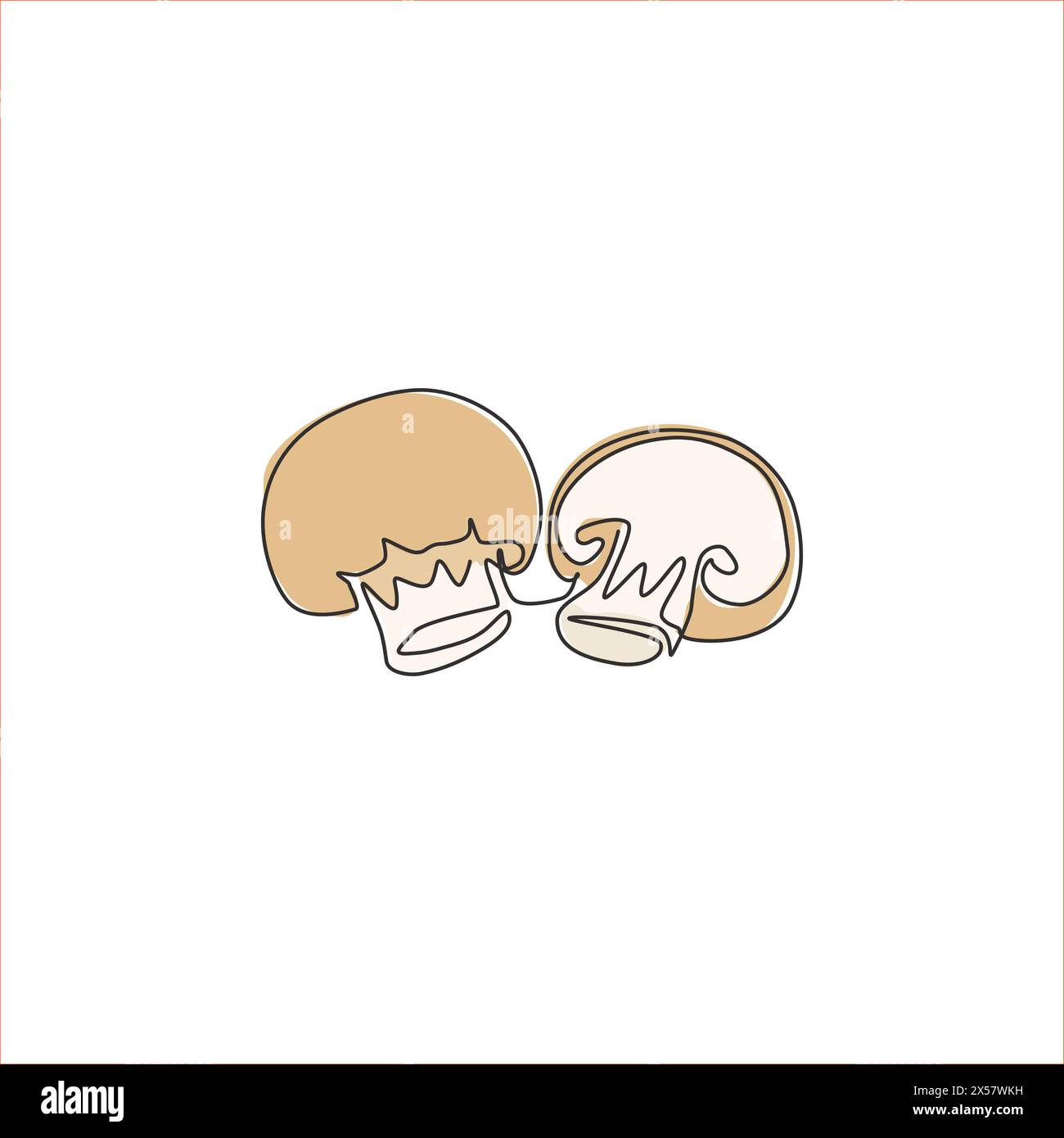 Fresh tasty single whole Stock Vector Images - Alamy