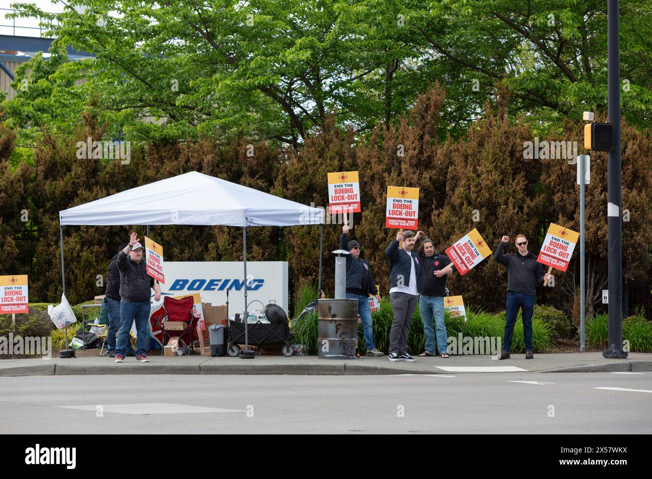 Boeing renton factory hi-res stock photography and images - Alamy