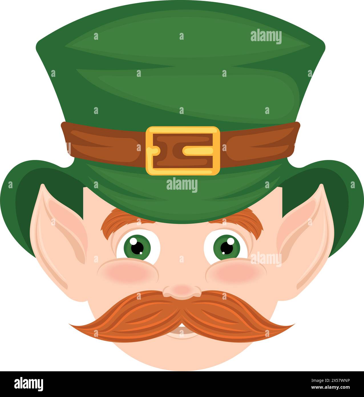 St Patricks day Irish elf character cartoon Vector Stock Vector Image ...
