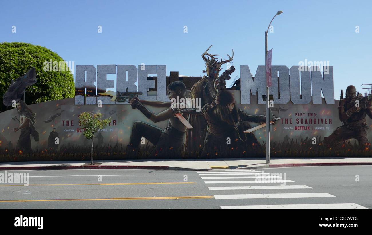 Los Angeles, California, USA 7th May 2024 Rebel Moon Block Long ...
