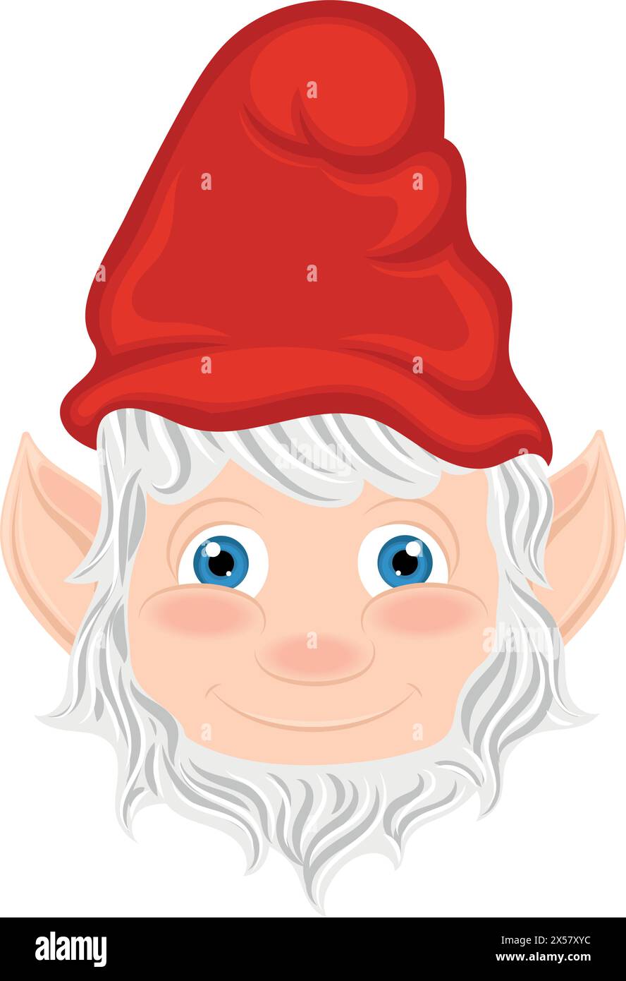Cute garden gnome character cartoon Vector Stock Vector Image & Art - Alamy