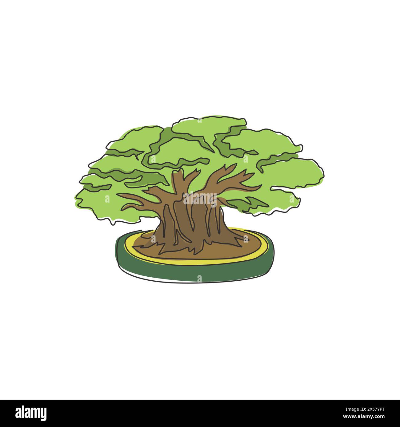 Miniature garden decor Stock Vector Images - Alamy