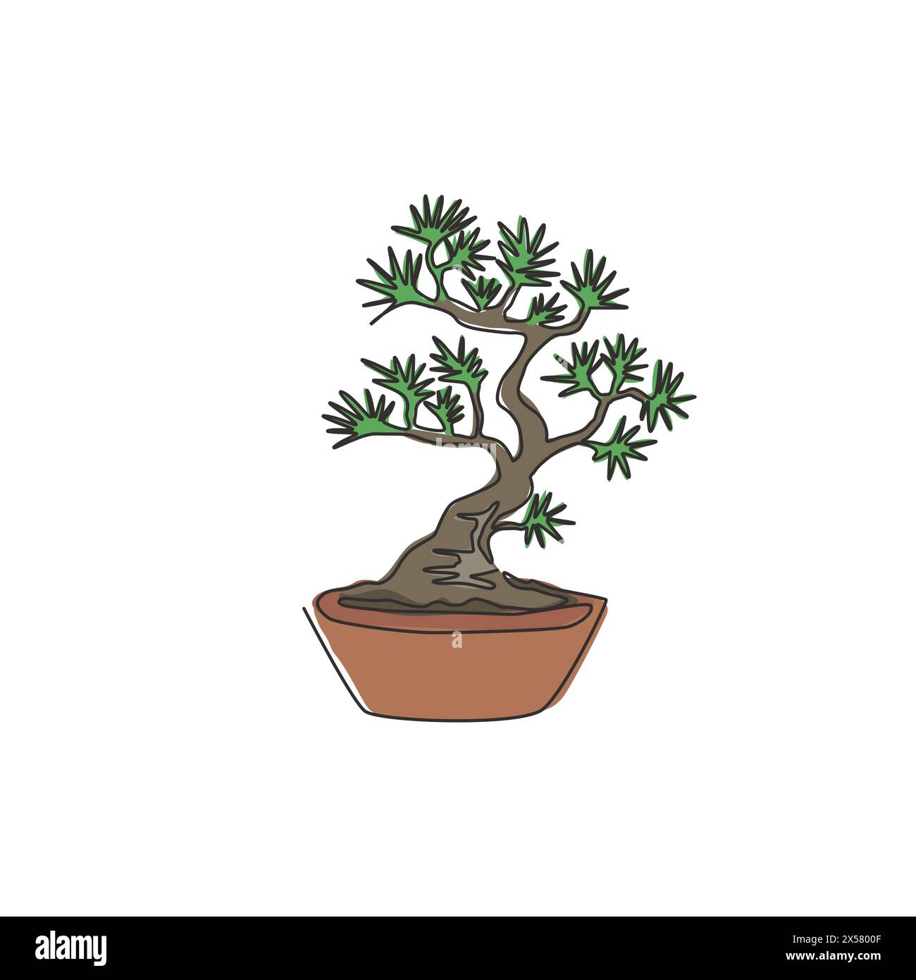 Miniature garden decor Stock Vector Images - Alamy