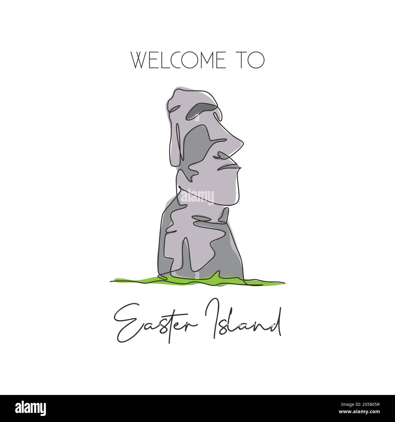 Statue in place Stock Vector Images - Alamy