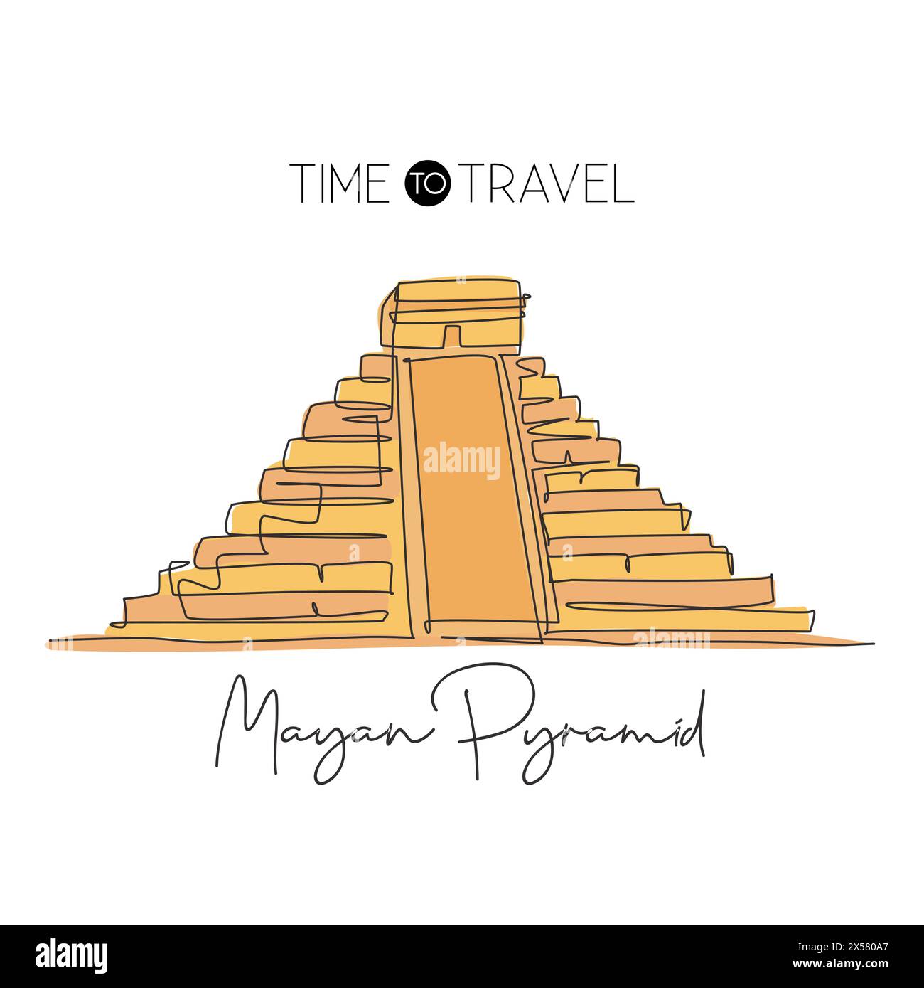 Mayan civilization drawing hi-res stock photography and images - Alamy