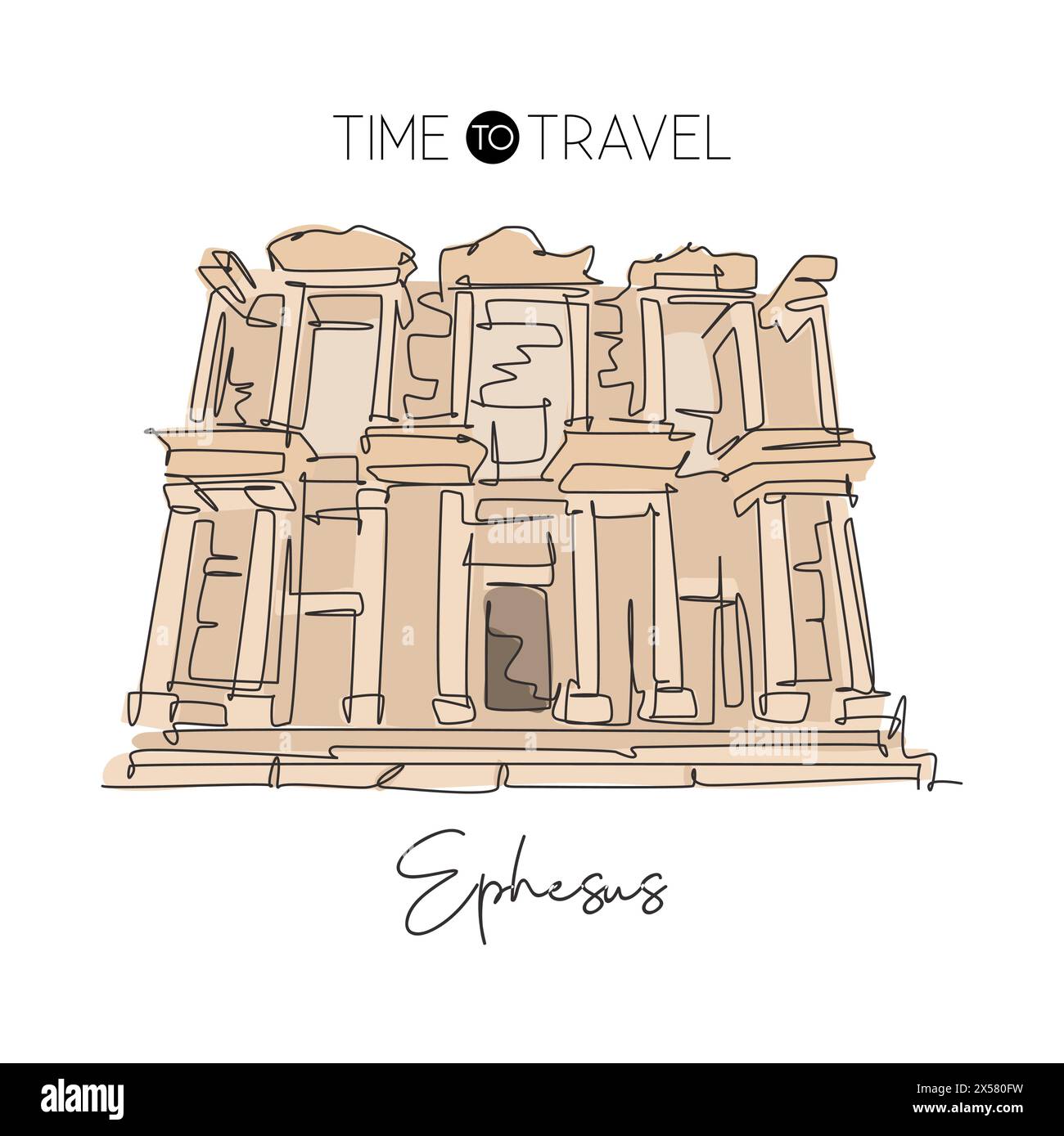 Ephesus ancient greek Stock Vector Images - Alamy