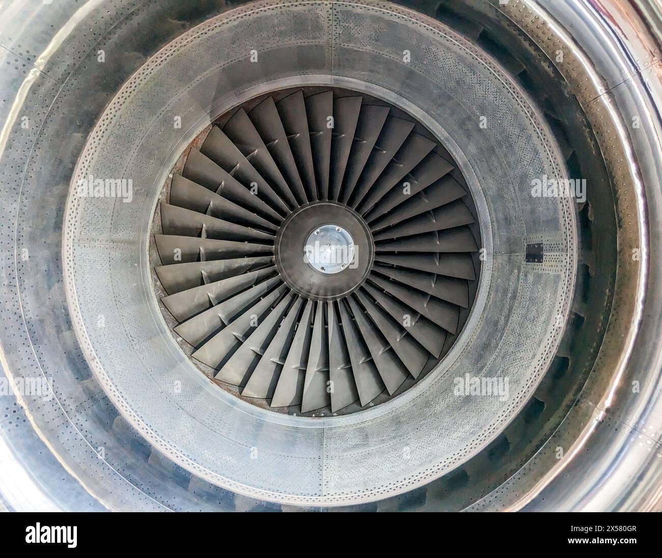 Inside jet engine hi-res stock photography and images - Alamy