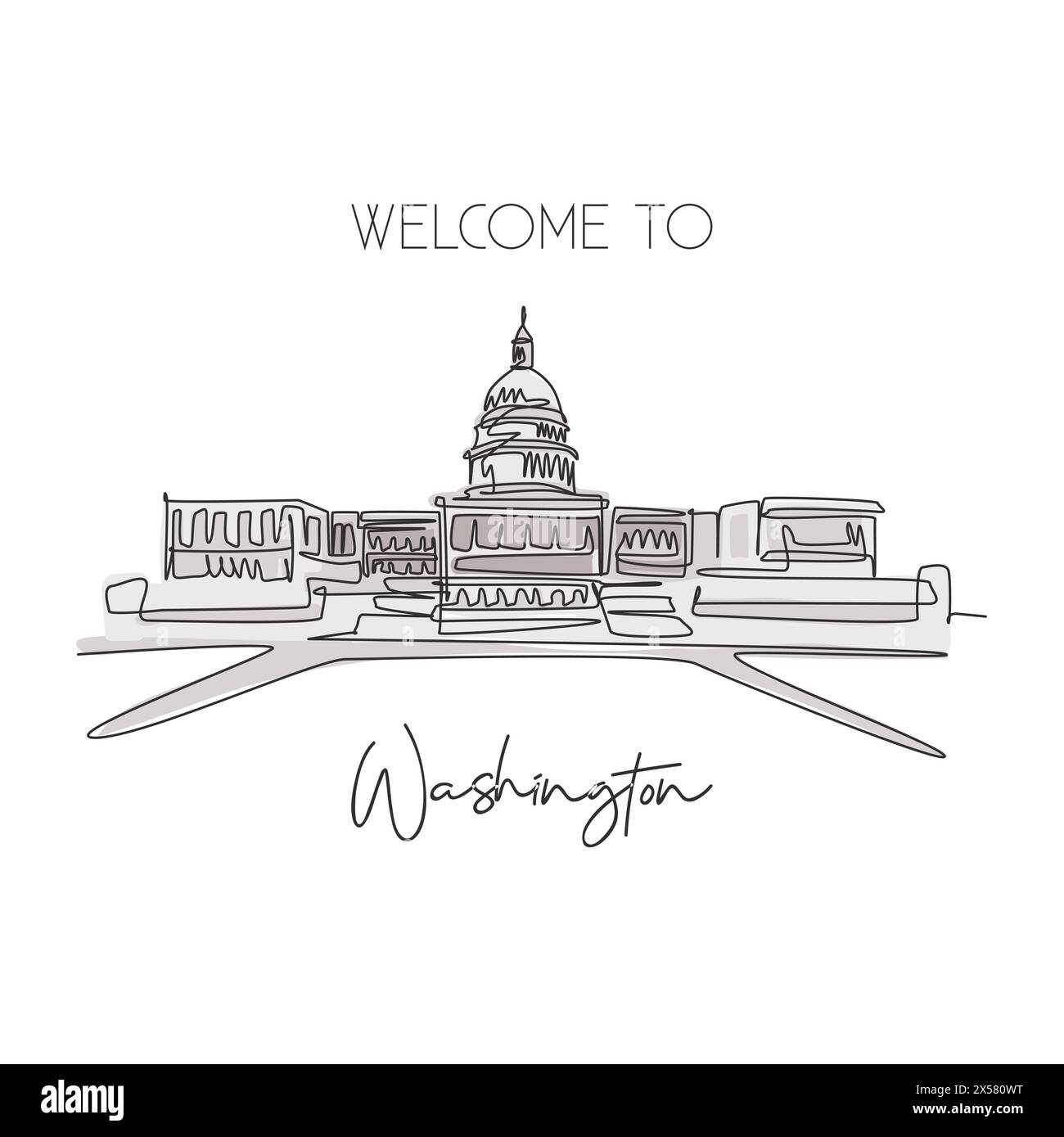 Dc tourism Stock Vector Images - Alamy