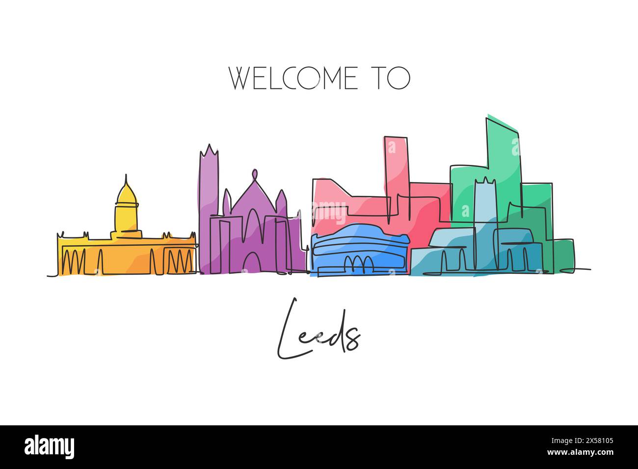 Drawing design west wall Stock Vector Images - Alamy