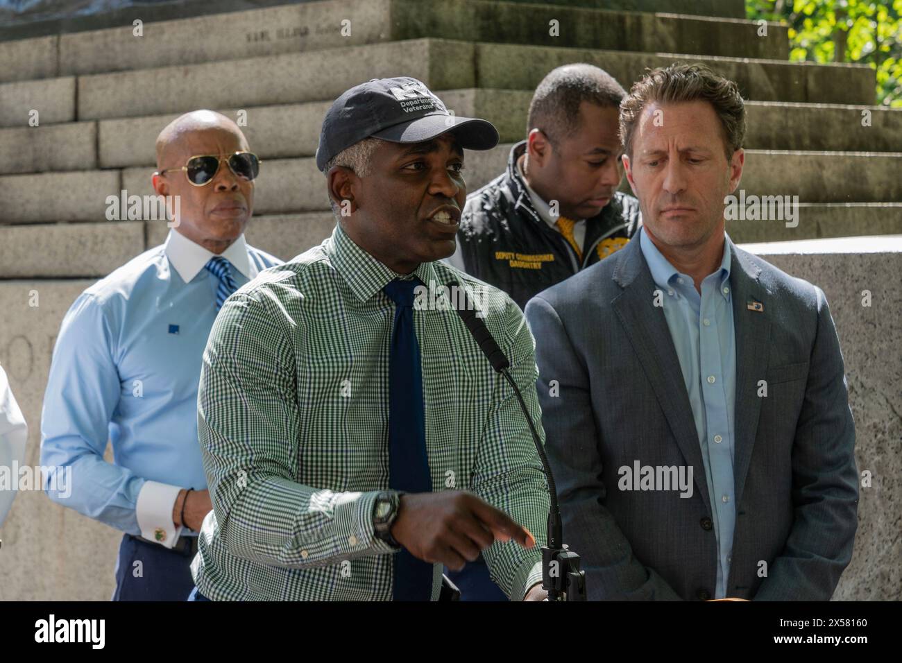 New York, USA. 07th May, 2024. Commissioner James Hendon, Department of ...