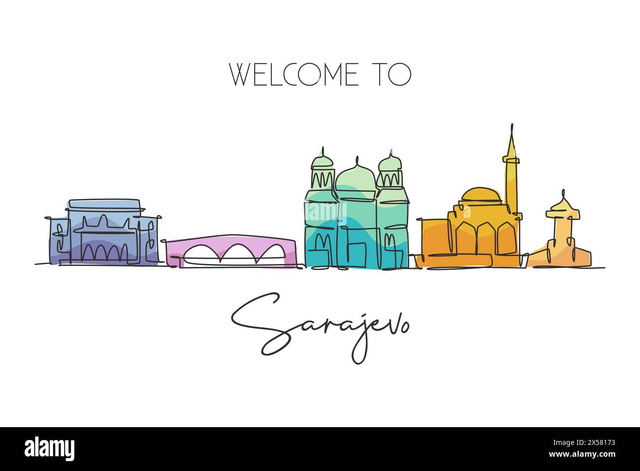 Exterior view world famous Stock Vector Images - Alamy