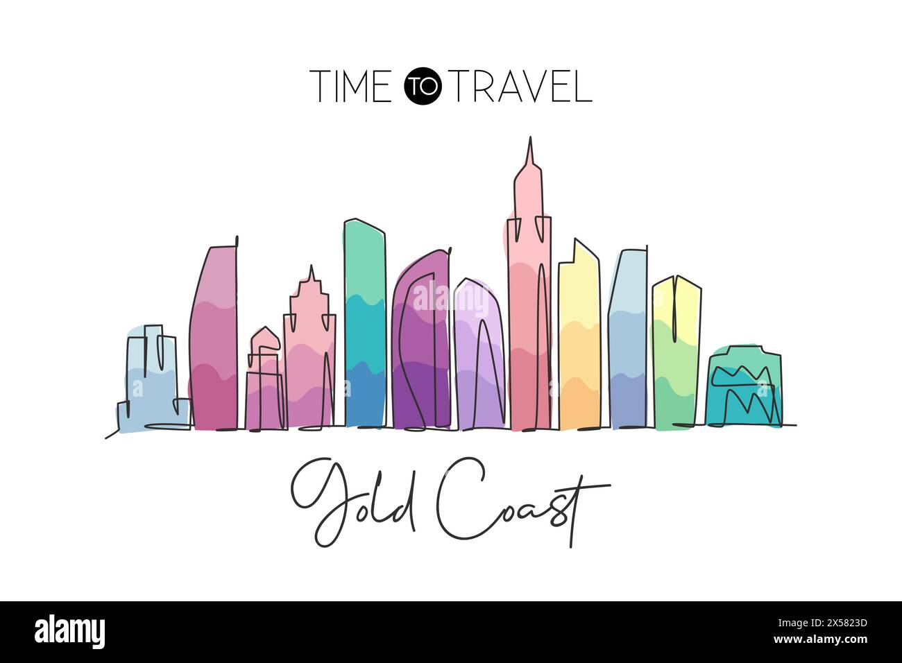 Sea world gold coast Stock Vector Images - Alamy