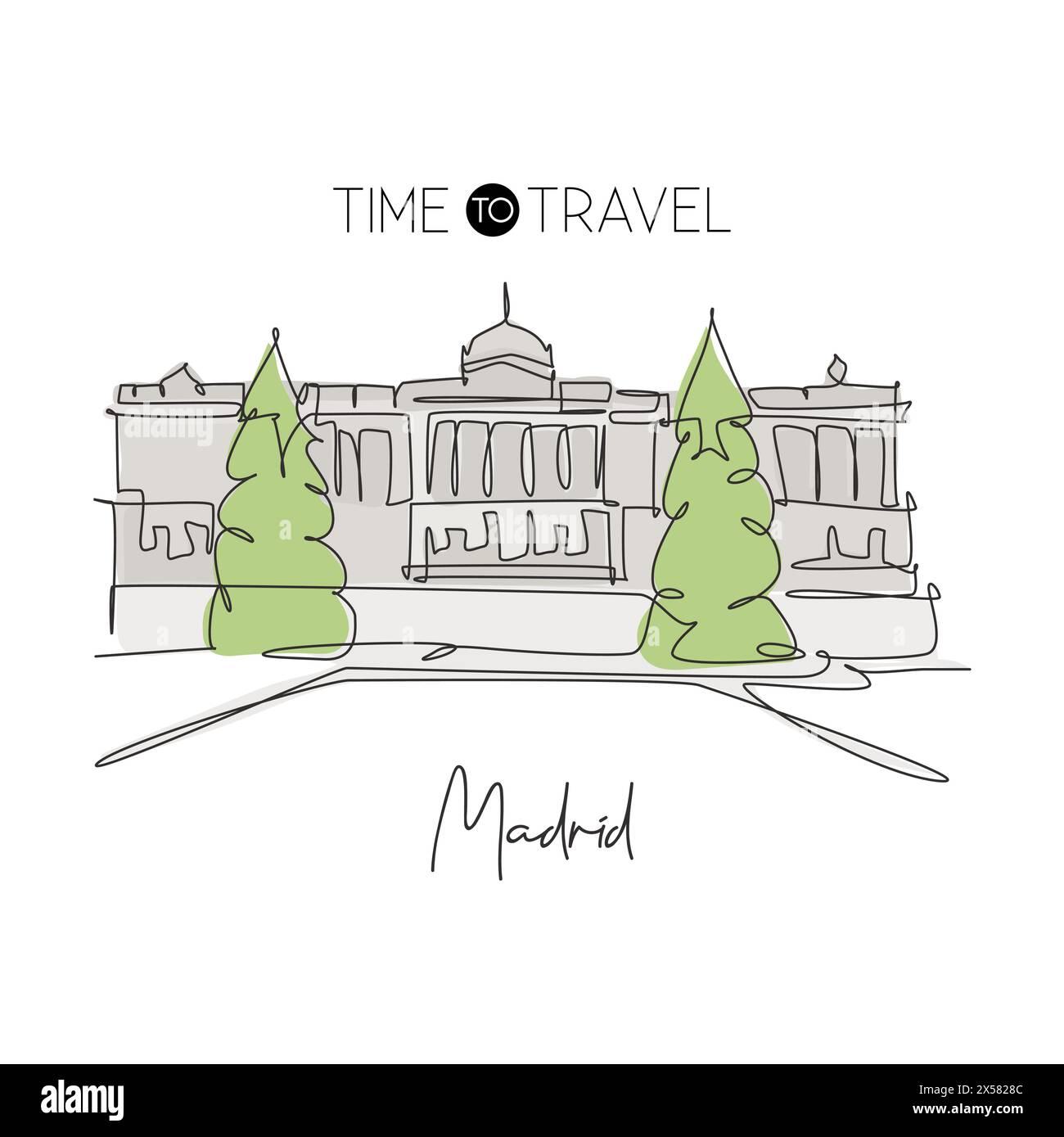 Royal palace spain Cut Out Stock Images & Pictures - Alamy