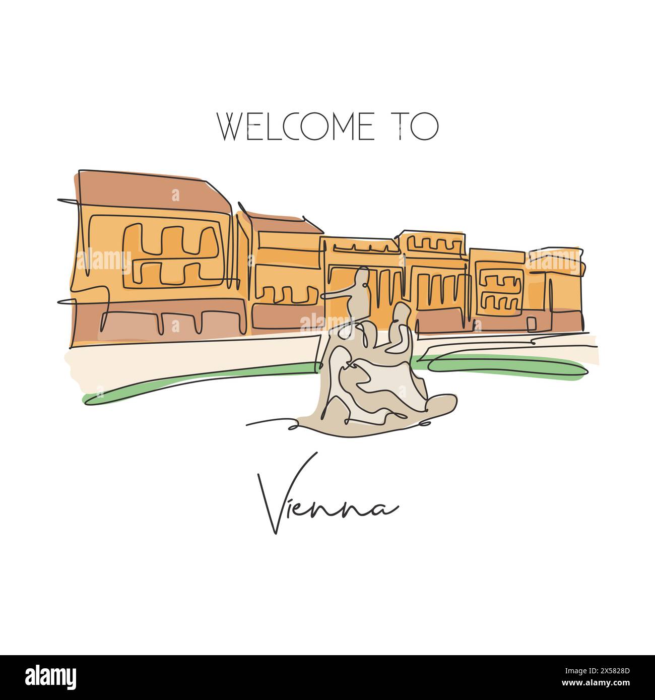 Imperial palace park Stock Vector Images - Alamy