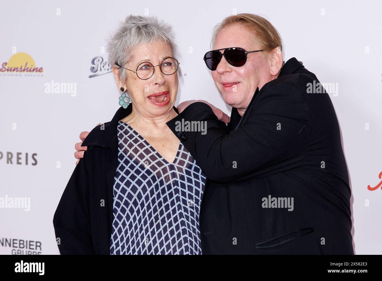 Award - B.Z. Kulturpreis 2024 Monika Hansen und Ben Becker beim B.Z ...