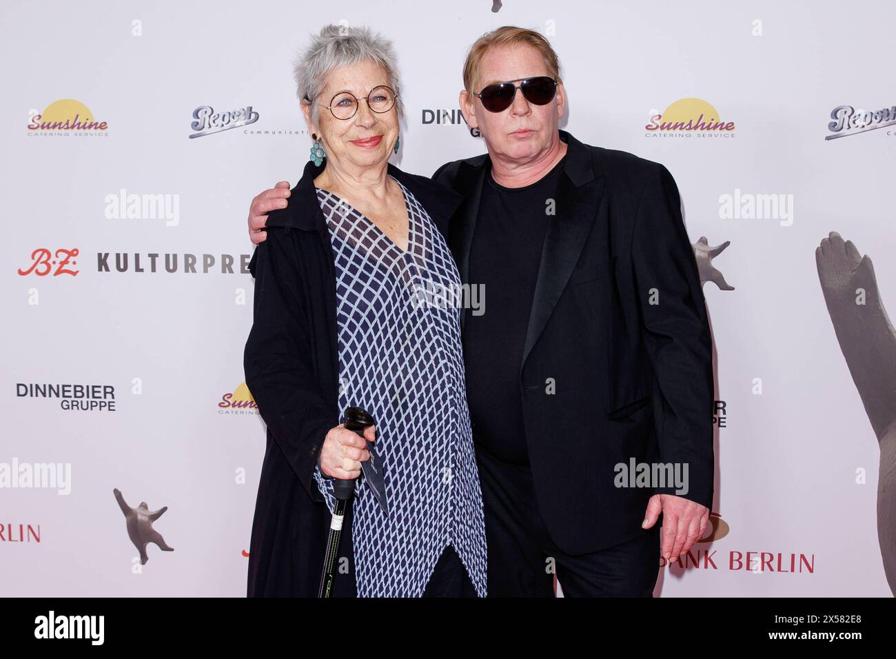 Award - B.Z. Kulturpreis 2024 Monika Hansen und Ben Becker beim B.Z ...