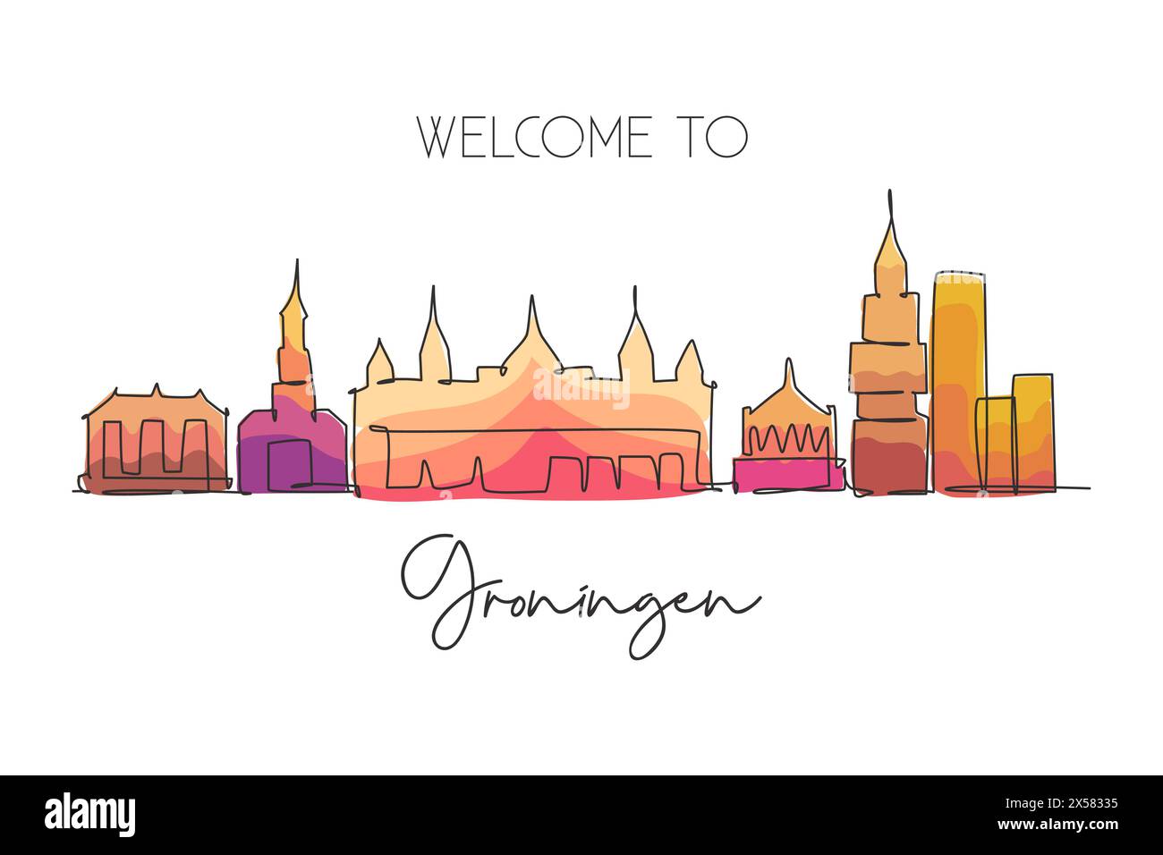 One wall street skyscraper Cut Out Stock Images & Pictures - Alamy