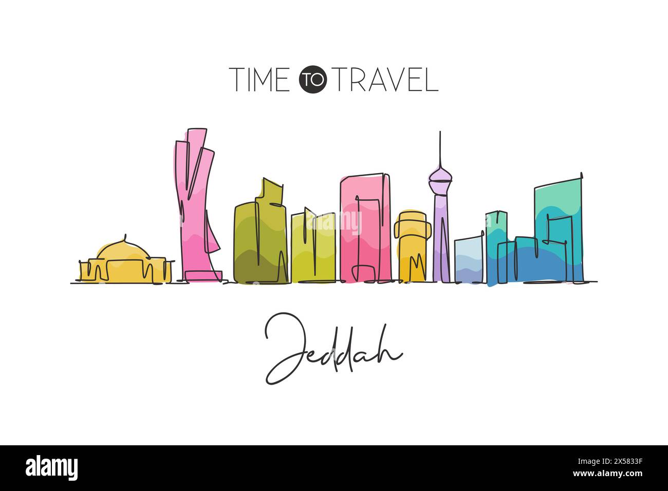 Jeddah saudi arabia skyline hi-res stock photography and images - Alamy