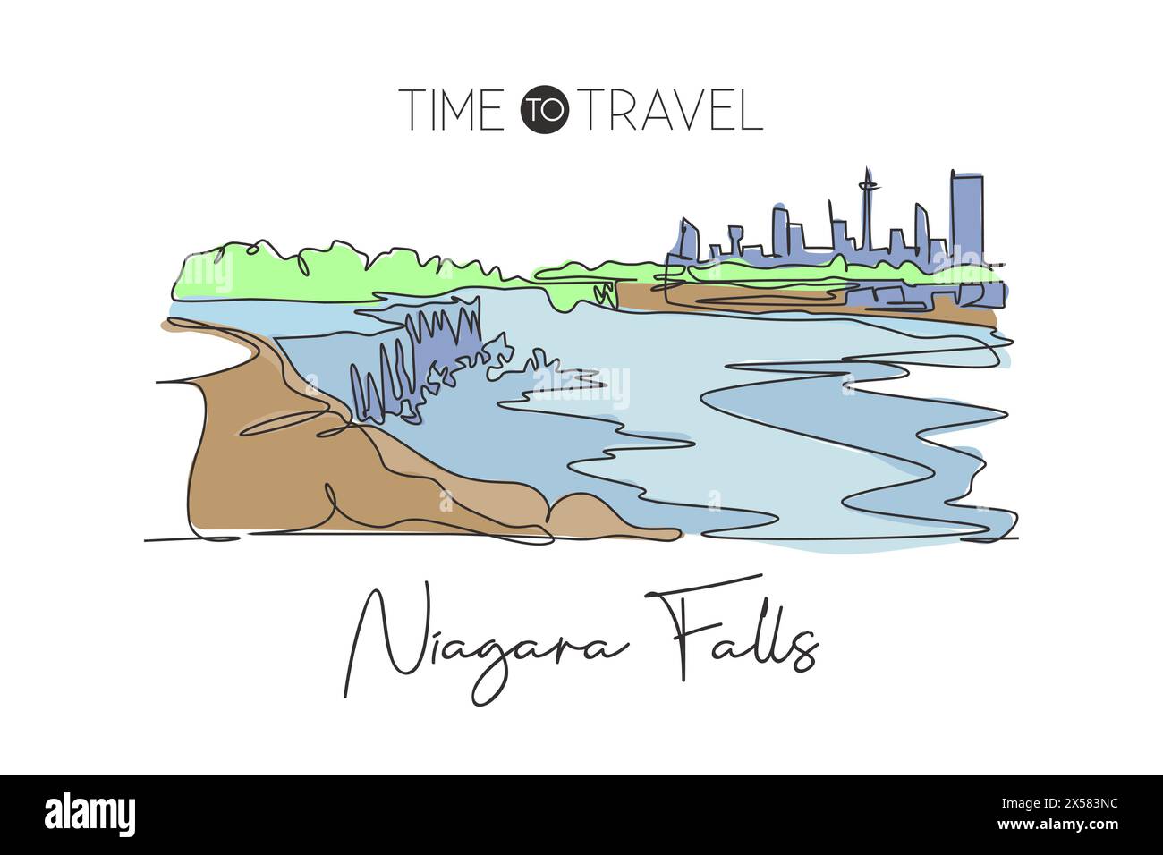 Scenic nature destination Cut Out Stock Images & Pictures - Alamy