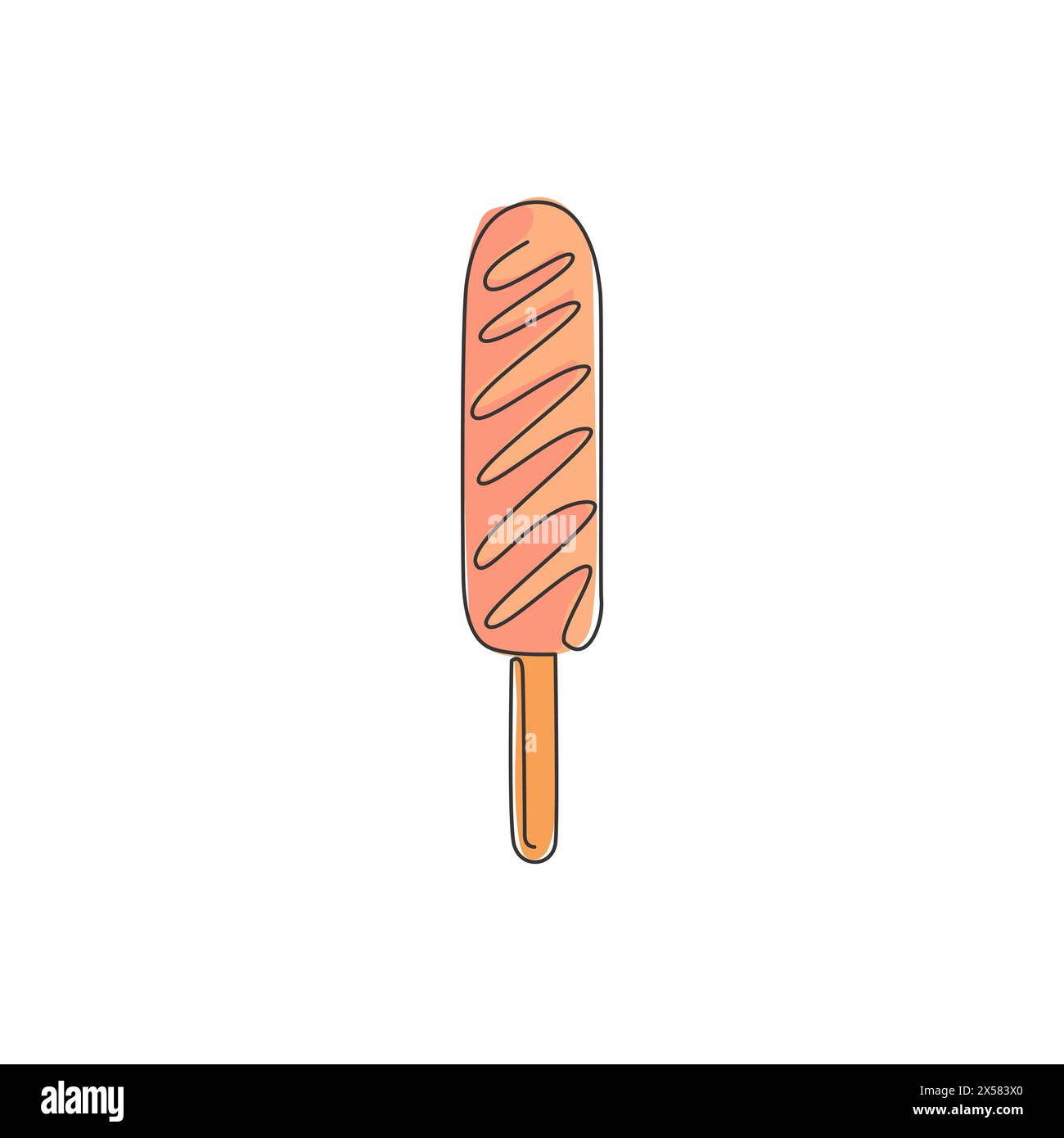 Ice lollies illustration hi-res stock photography and images - Alamy