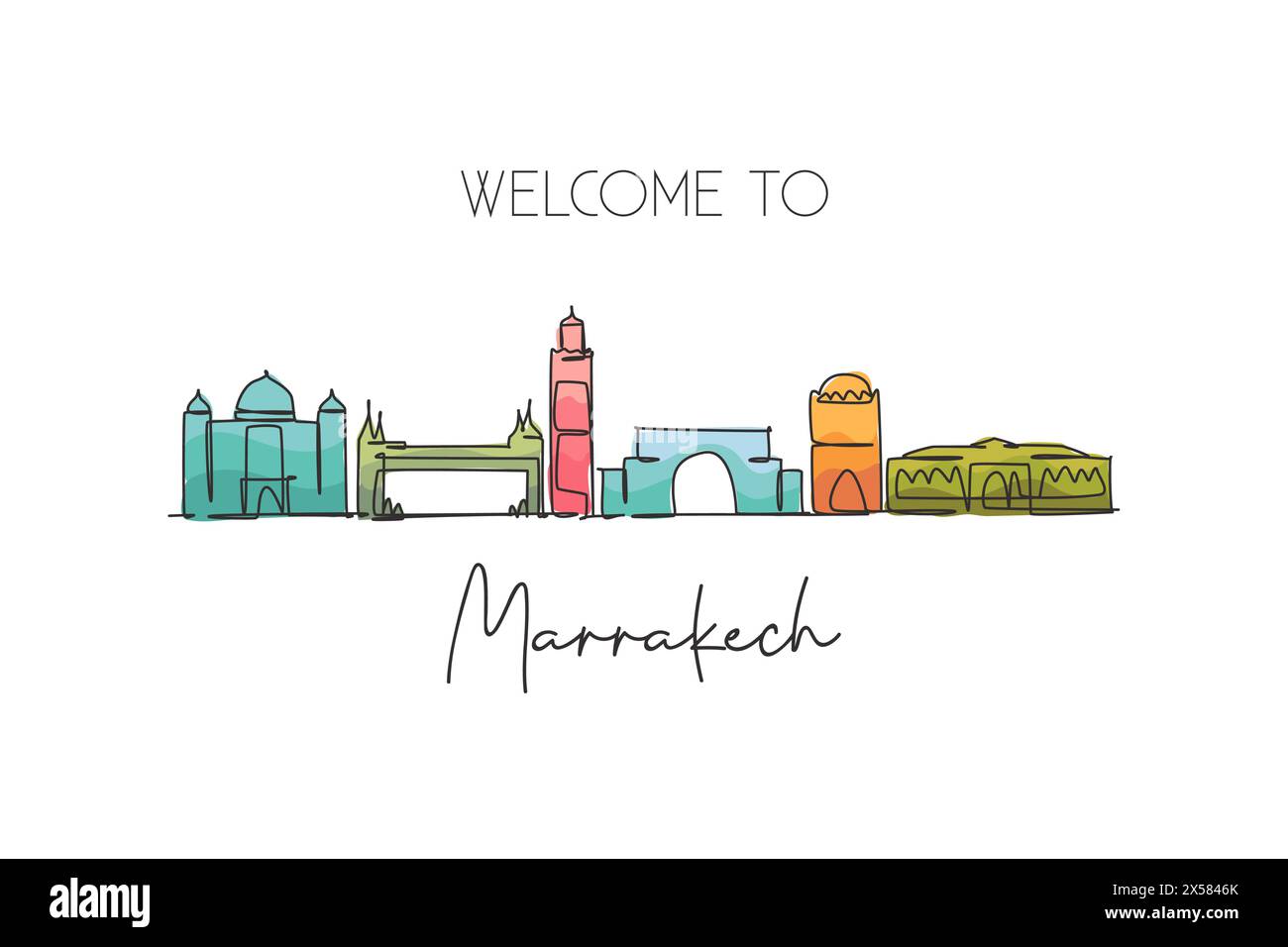 Moroccan attraction Stock Vector Images - Alamy