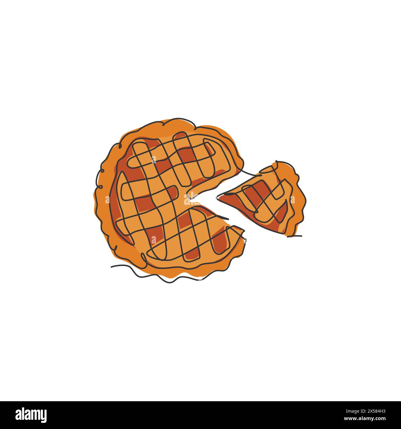 Tradition american food Stock Vector Images - Alamy