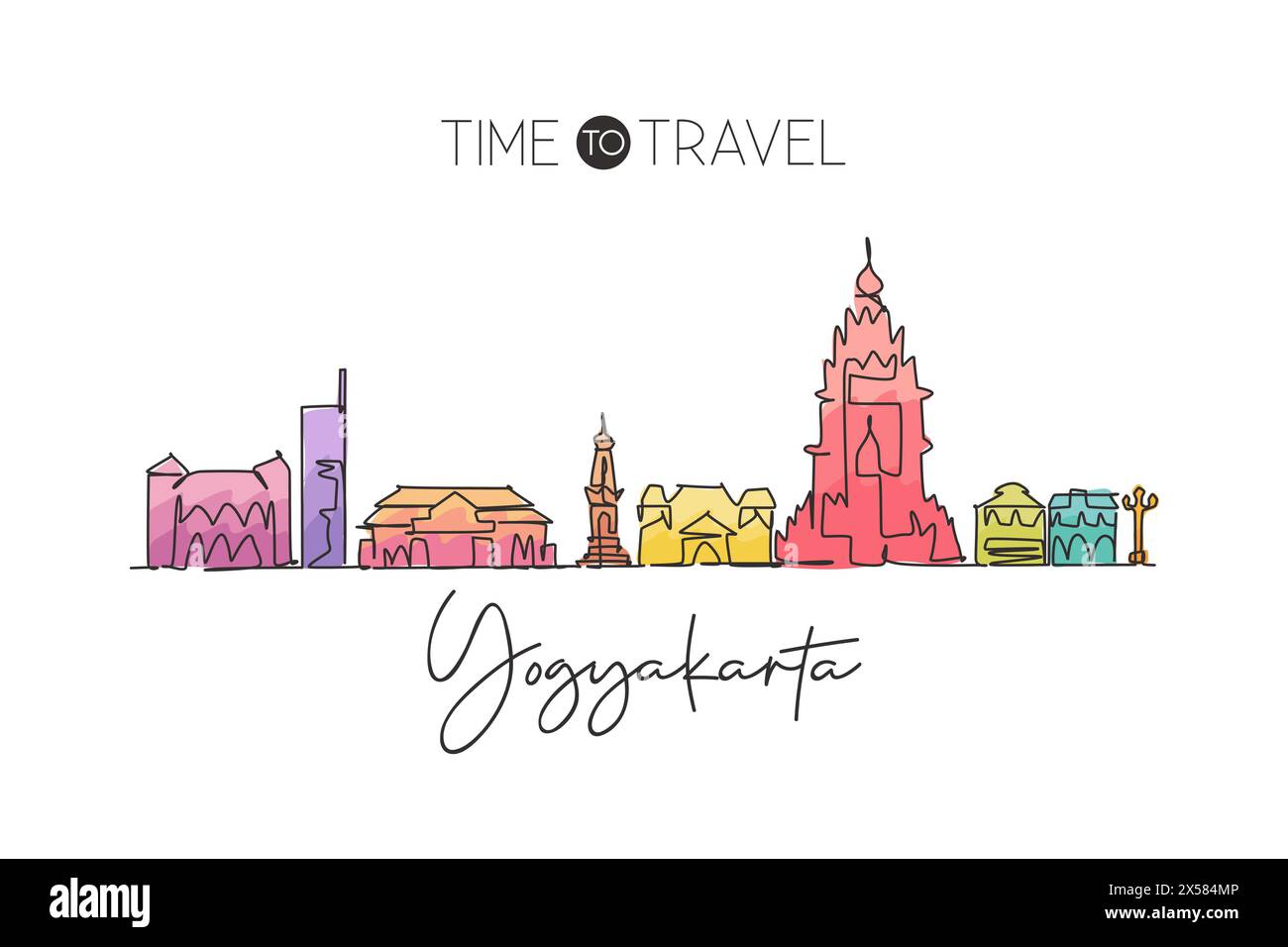 Beautiful yogyakarta Stock Vector Images - Alamy