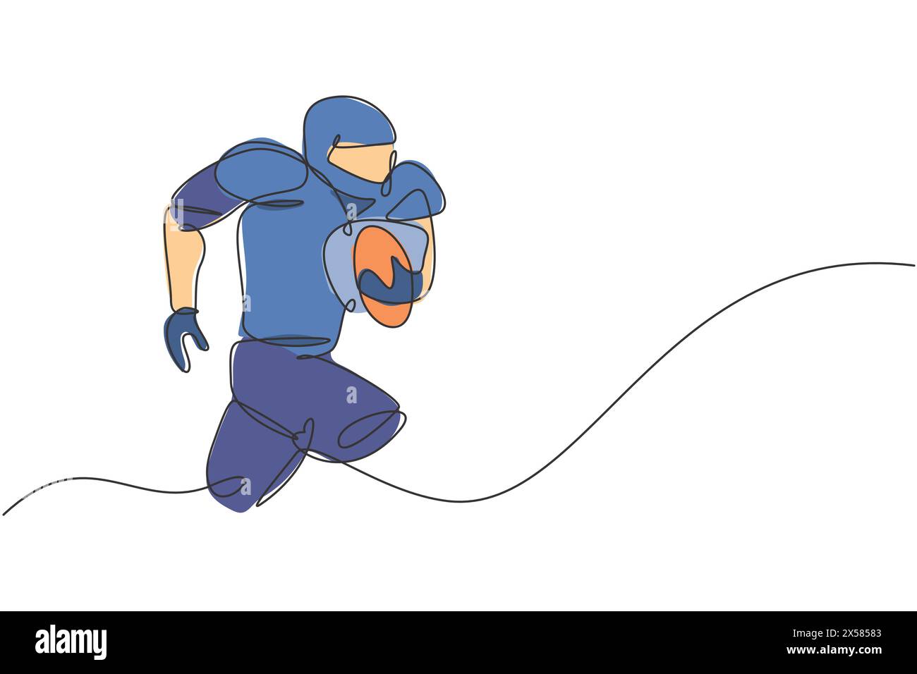 Running man poster art Stock Vector Images - Alamy