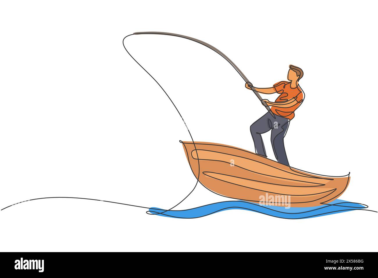 Water splash from boat Stock Vector Images - Alamy