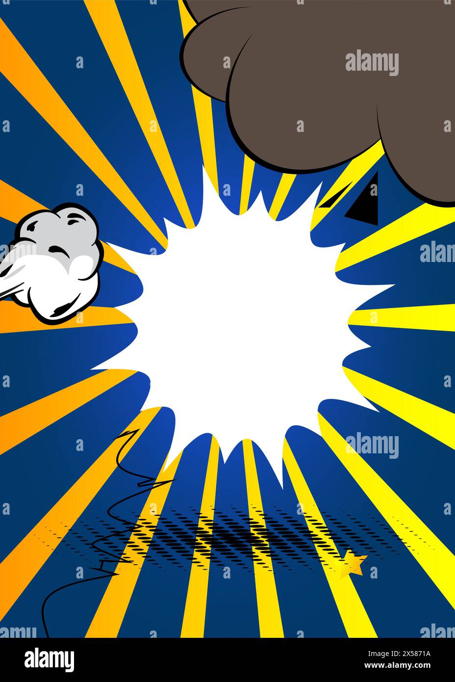 Cartoon cool backdrop, abstract wallpaper, comic book background. Retro ...