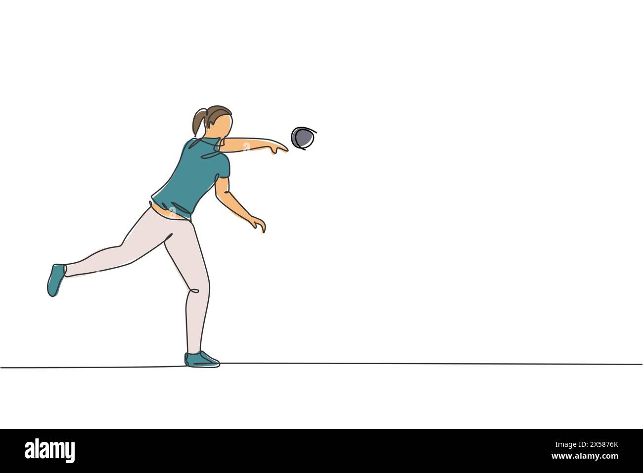 Shot put woman game Stock Vector Images - Alamy