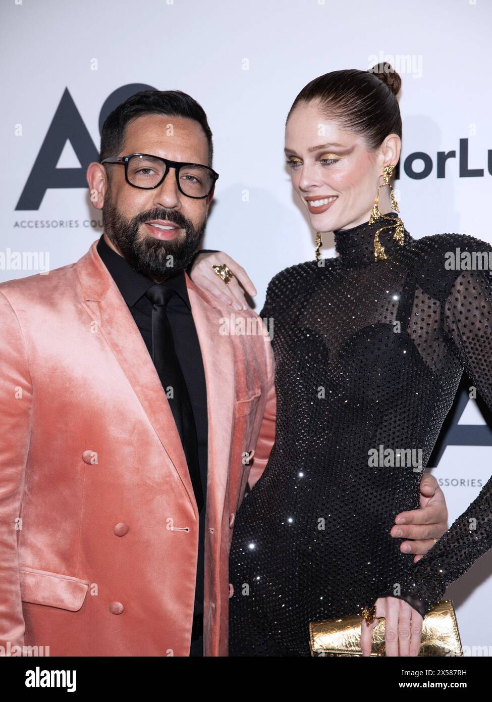 May 7, 2024, New York, New York, USA: James Conran and Coco Rocha ...