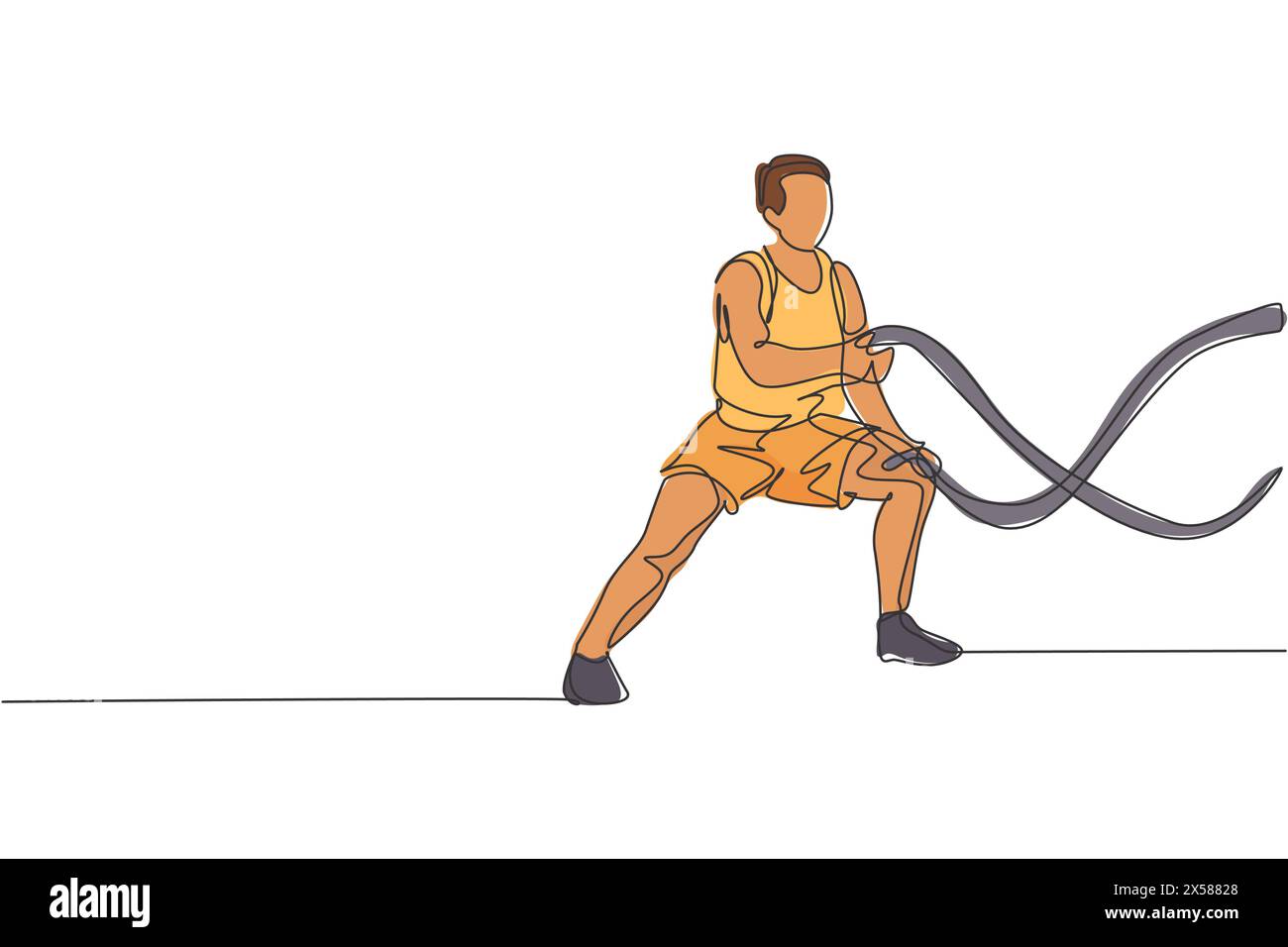 Powerful endurance Stock Vector Images - Alamy