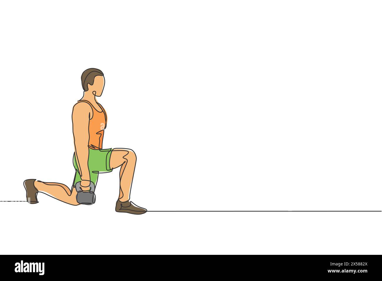 People training in gymnasium Cut Out Stock Images & Pictures - Alamy