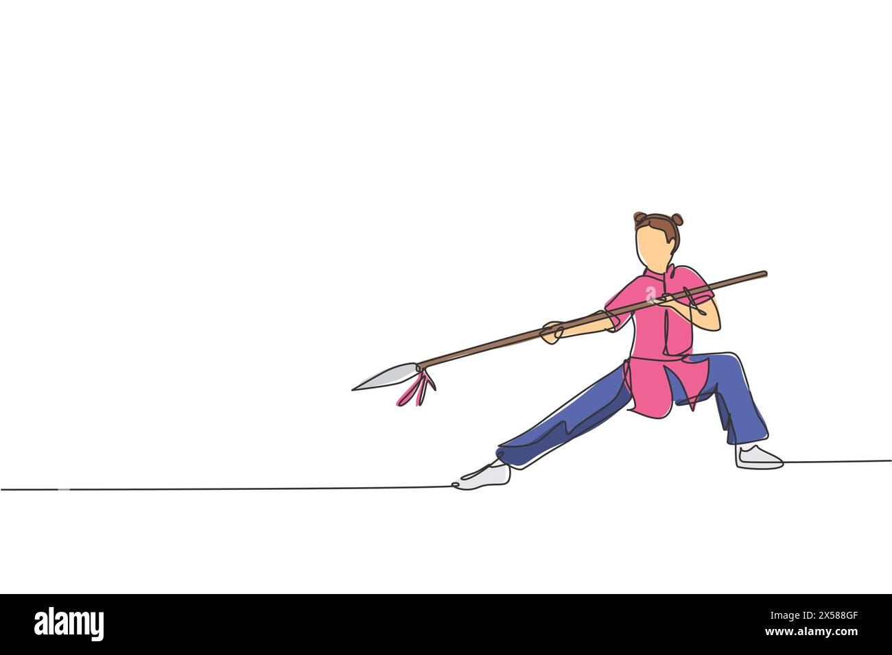 Fu warrior hi-res stock photography and images - Alamy